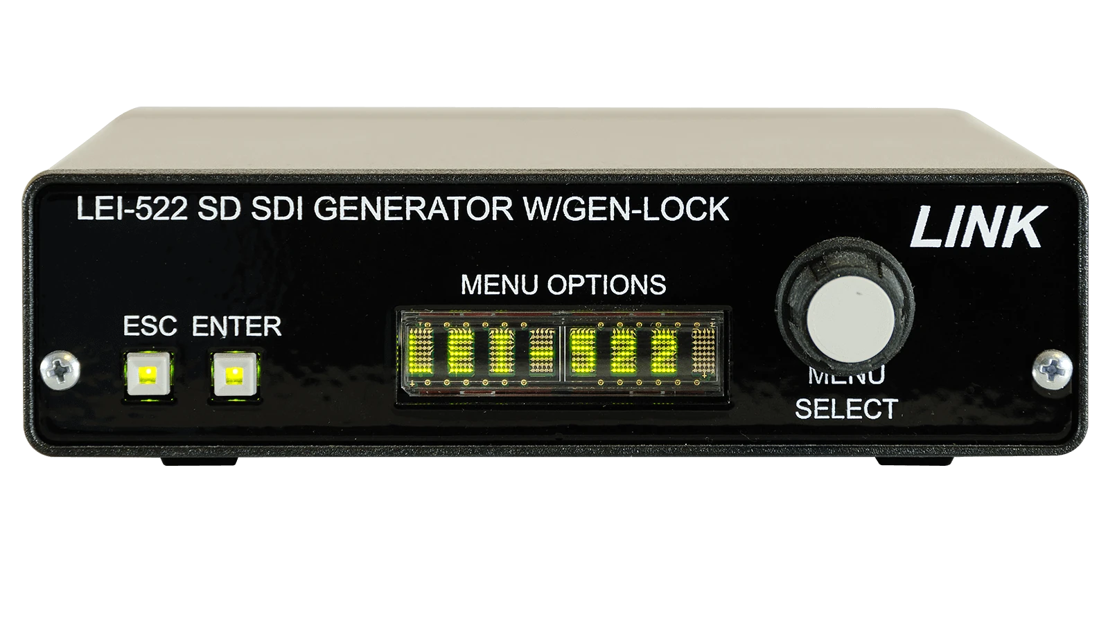 SD SDI Color Bars and Black Gen-Lock & Alternate Signal • Link Electronics